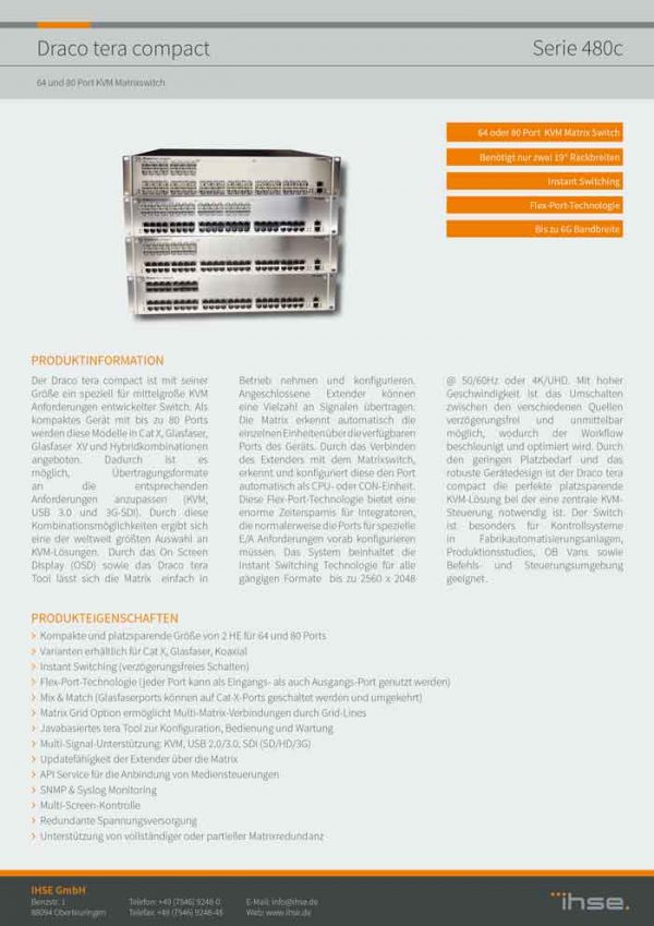 Draco tera compact - IHSE