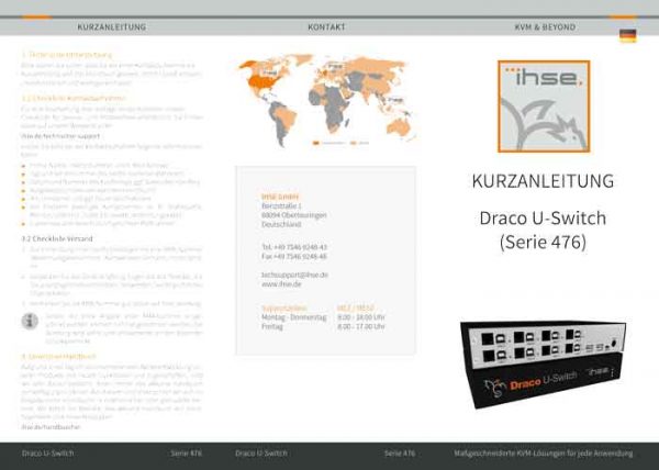 Draco U-Switch Module: Product Details | IHSE