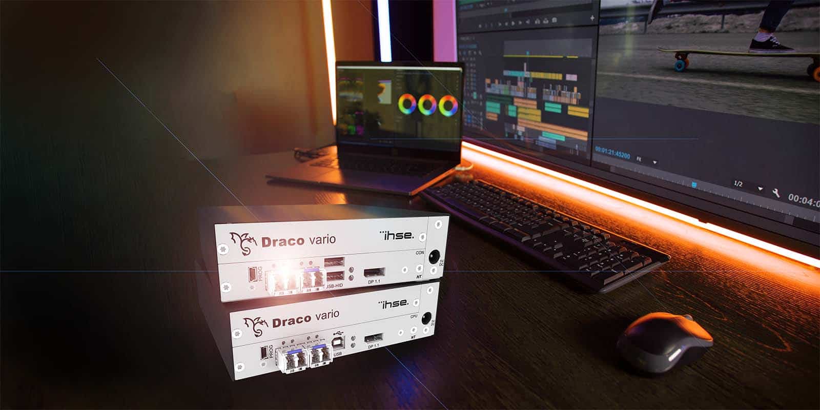 5K video over DisplayPort1.1 extenders - IHSE